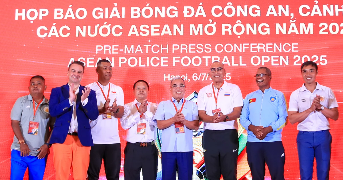 Giải bóng đá Công an, Cảnh sát ASEAN mở rộng 2025: Sân chơi thể thao lớn của khu vực | Báo Điện ...