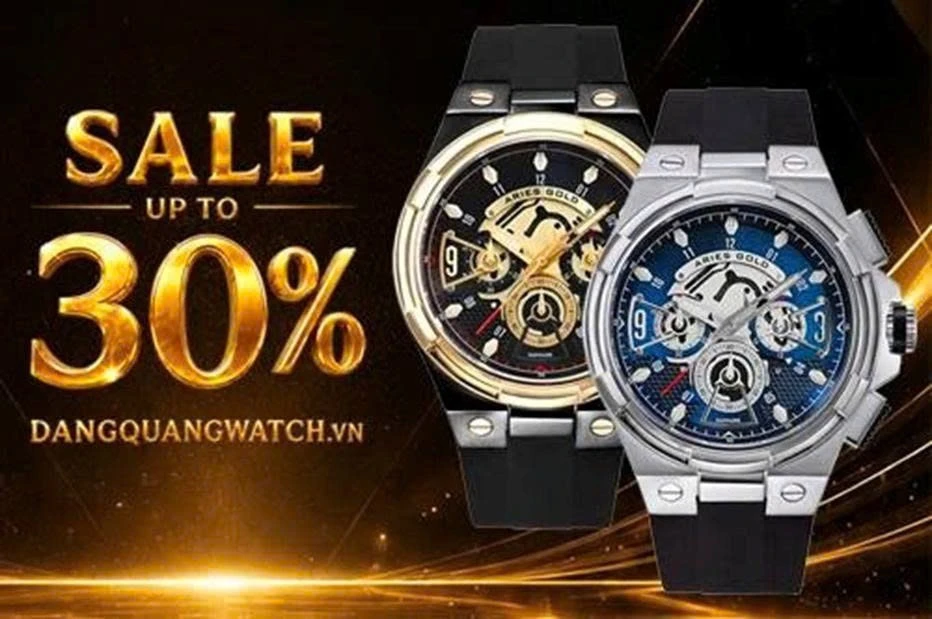 Đăng Quang Watch ‘hâm nóng’ mùa hè với ưu đãi đồng hồ chính hãng tới 30%