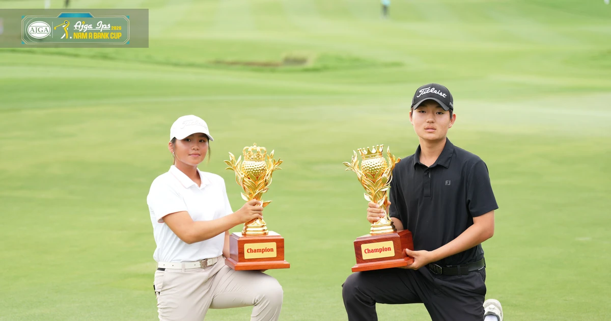 Logan Kim và Anna Le vô địch AJGA IPS - Nam A Bank Cup 2026