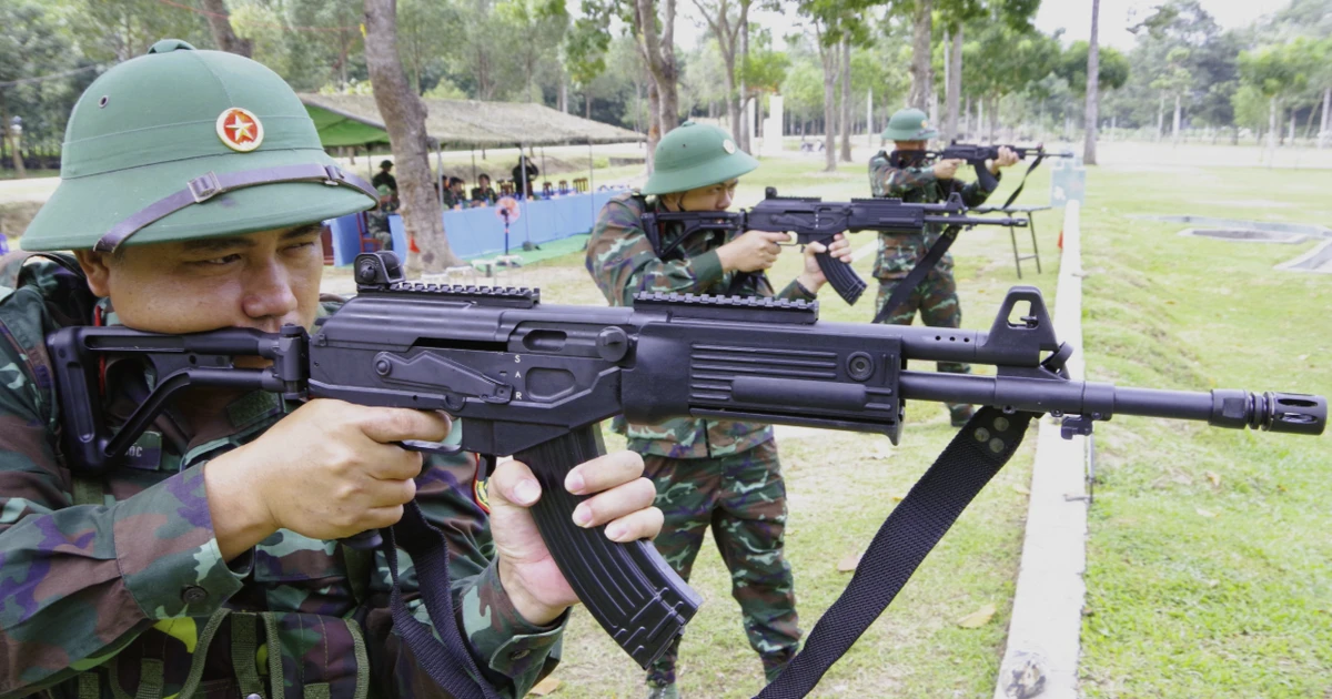 STV-380: Súng tiểu liên nội địa hóa từ Galil ACE của Việt Nam