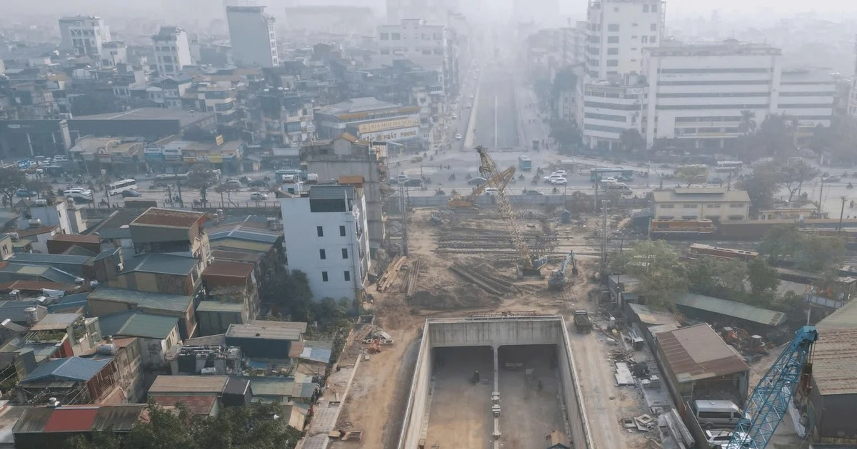 Thông xe hầm chui Kim Đồng- Giải Phóng vào ngày 10-2