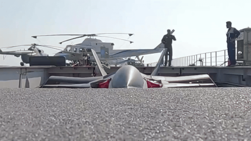 UAV tàng hình JAS-313 của Iran với hình thù đặc biệt